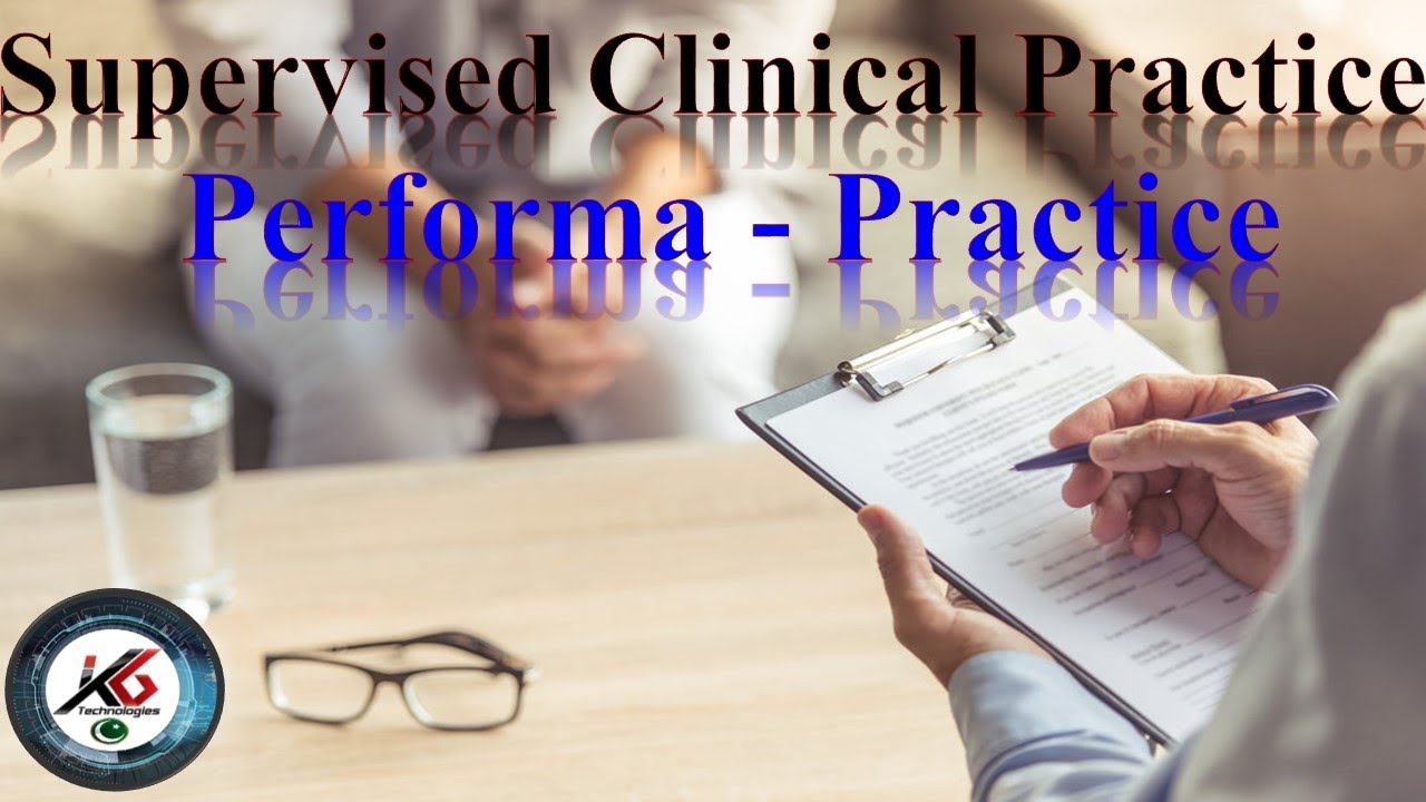 Performa Filling Practice By Dr. Sajjad Ali Sajjad | Physiotherapy ...