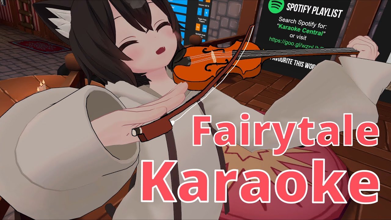 I sang Fairytale in VRChat... - YouTube