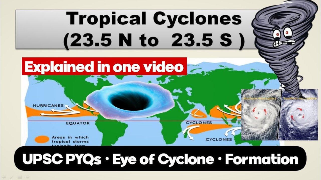 Tropical Cyclone Kya hota hai | Upsc Geography - YouTube