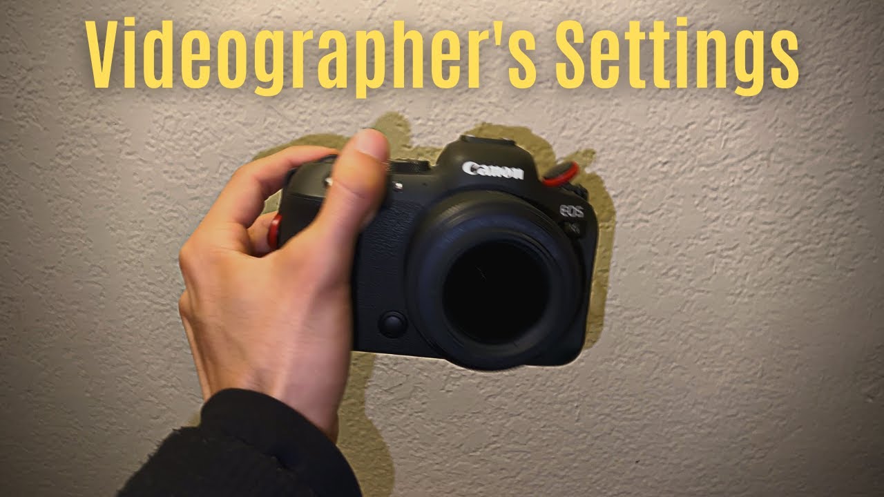 Best Video Settings on Canon R6 - YouTube