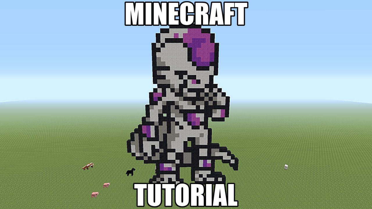 Minecraft Pixel Art Tutorial - Frieza - YouTube