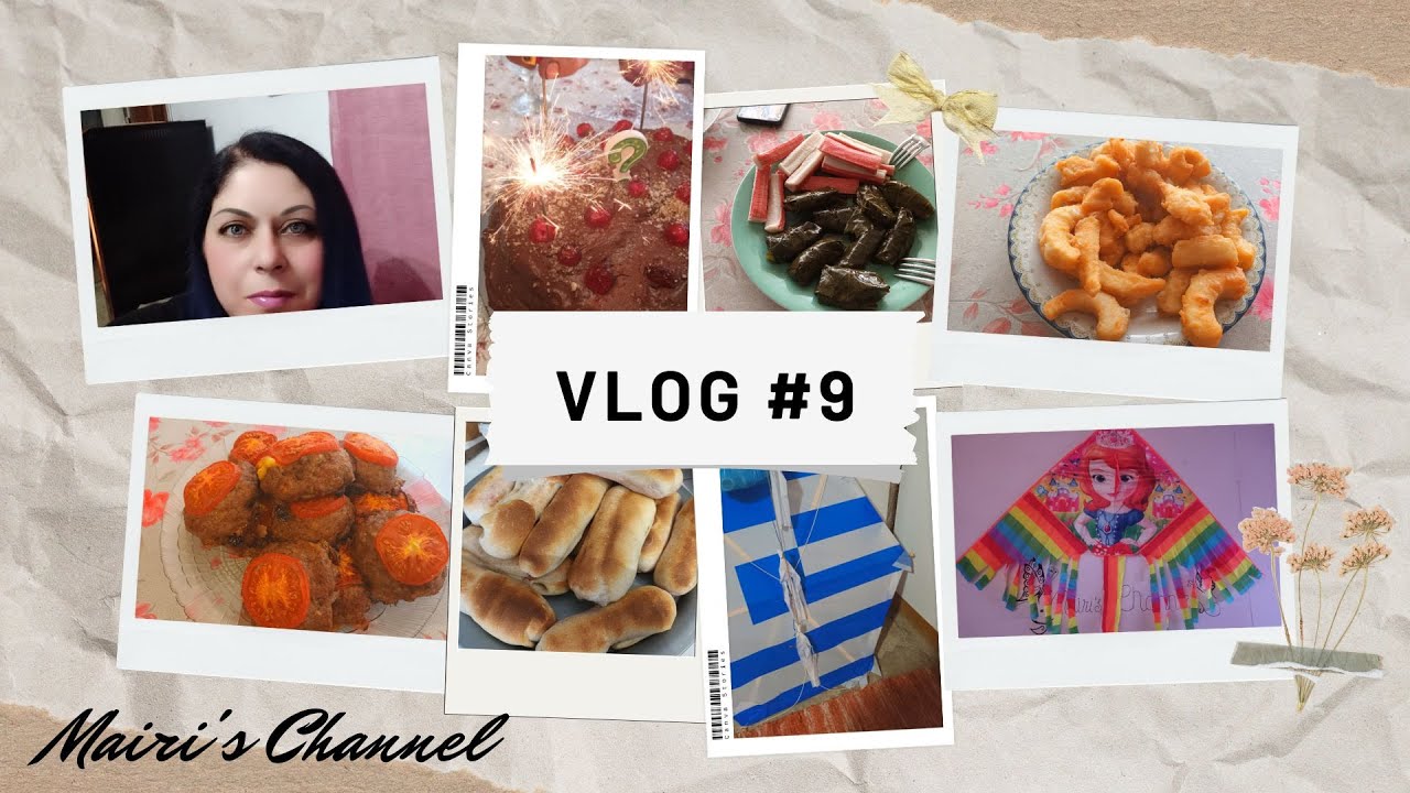 #Vlog #9 || Πως Περασαμε στα Γενεθλια μου || Καθαρα Δευτερα πως ...