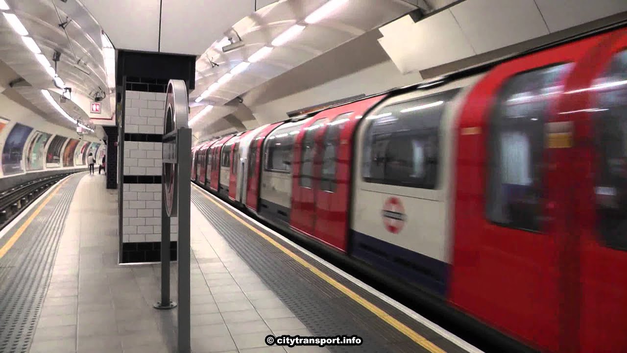 Get Ahead Of The Games Central Line train. - YouTube