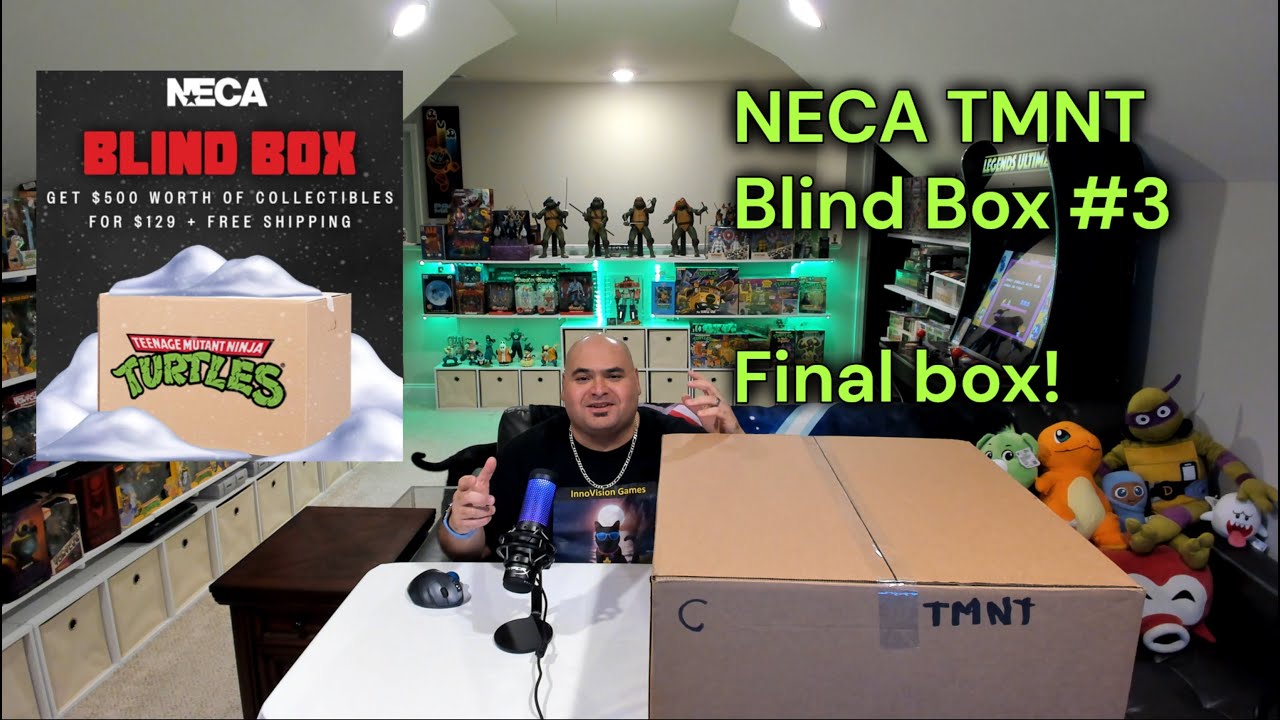 NECA TMNT Blind Box #3 Unboxing - YouTube