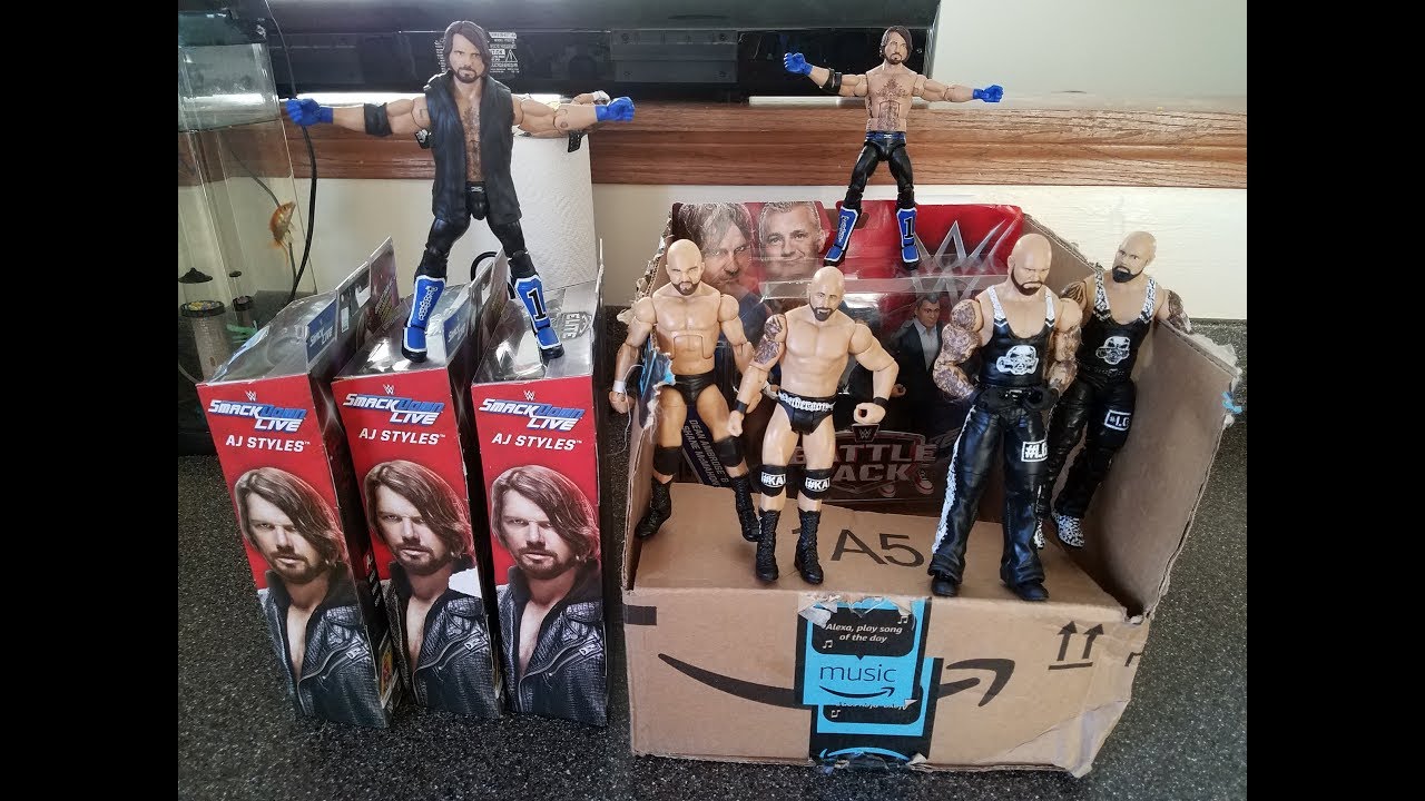 Too Sweet Unboxing! Huge WWE Figure Haul! - YouTube
