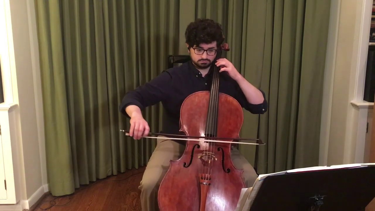 Beginner | Cello Play Through with William | Vaughan-Williams - YouTube