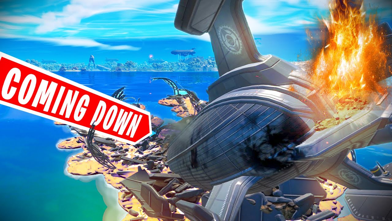 The First BLIMP EXPLODES Into Pieces OCEAN CRASH coming up - YouTube