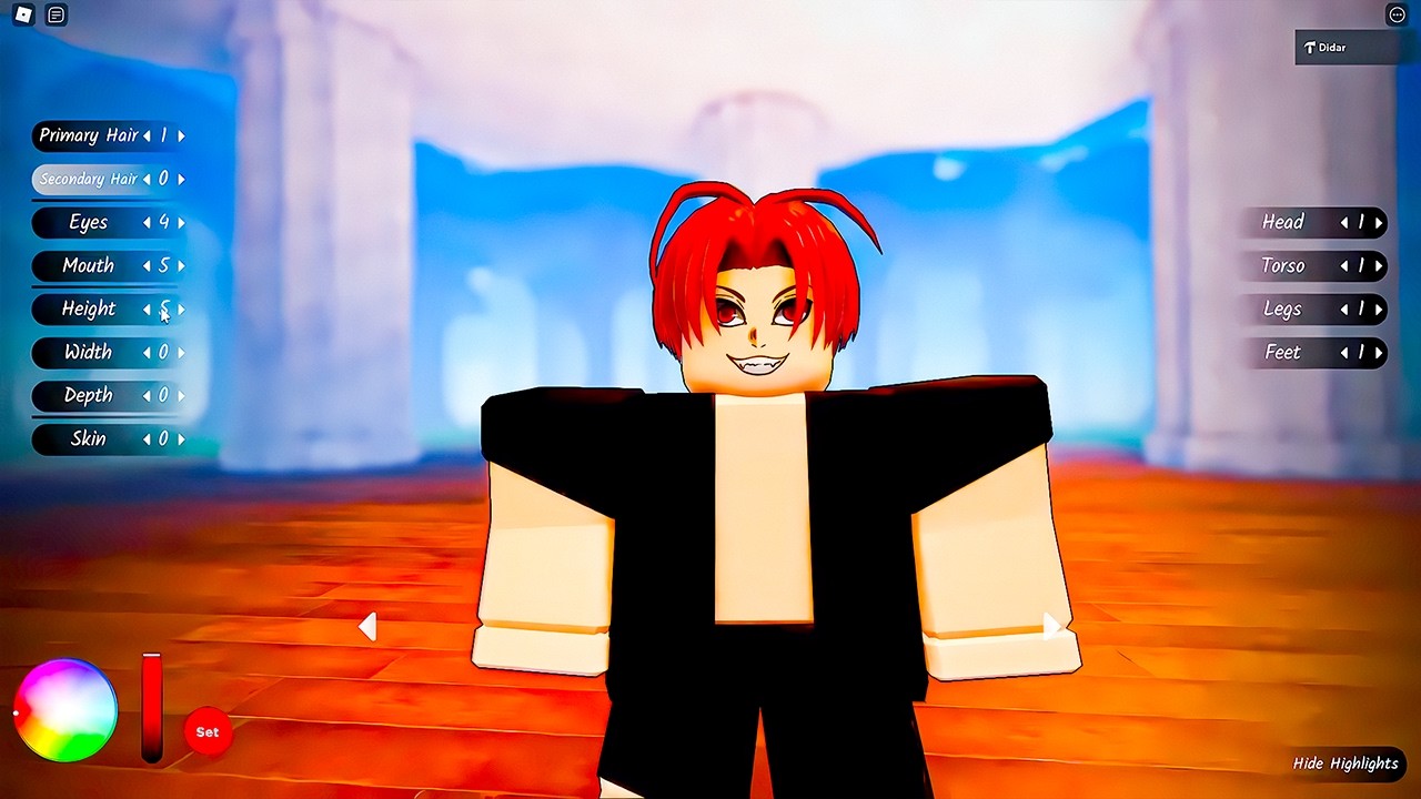 CLEANEST Customization Menu in Roblox - YouTube