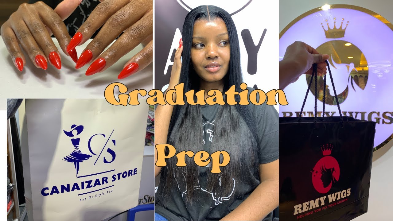 GRADUATION PREP | Lots of shopping| Maintenance & more 💗 - YouTube