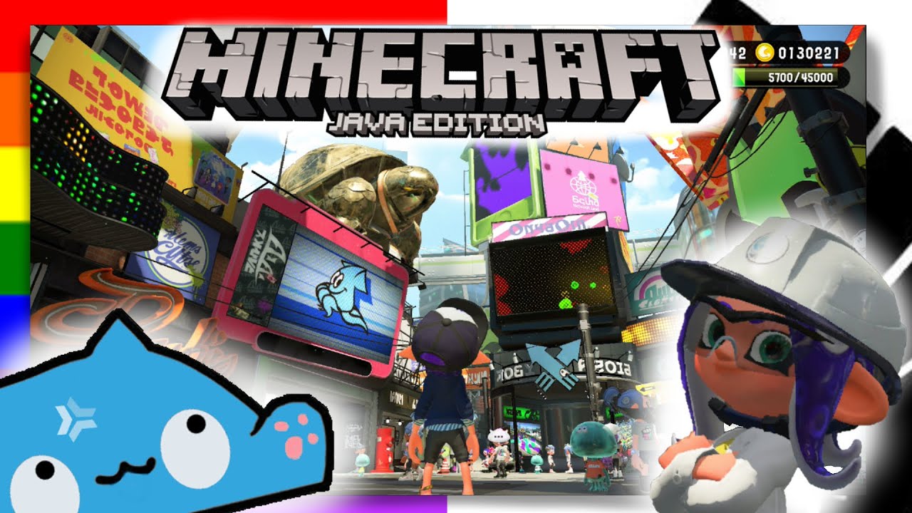 Minecraft Java Edition - Supporting Inkopolis Square! [Building with ...