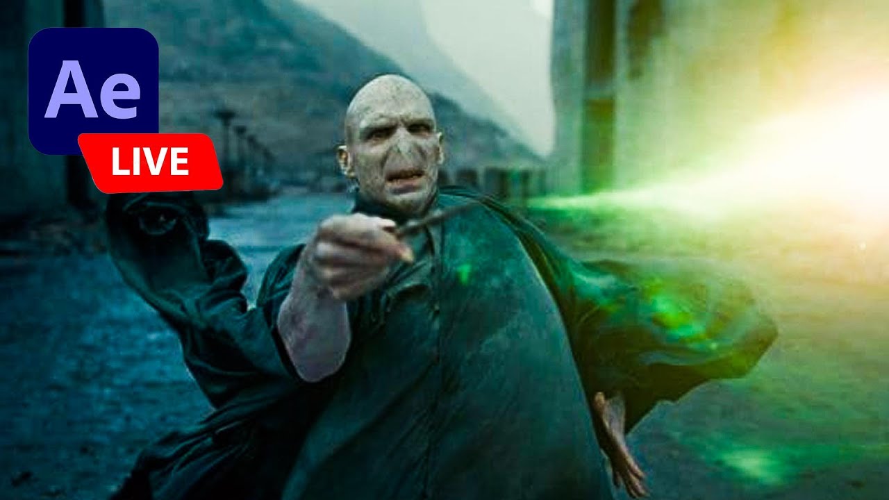 Harry Potter Spells & Effects in After Effects🔴 LIVE - YouTube