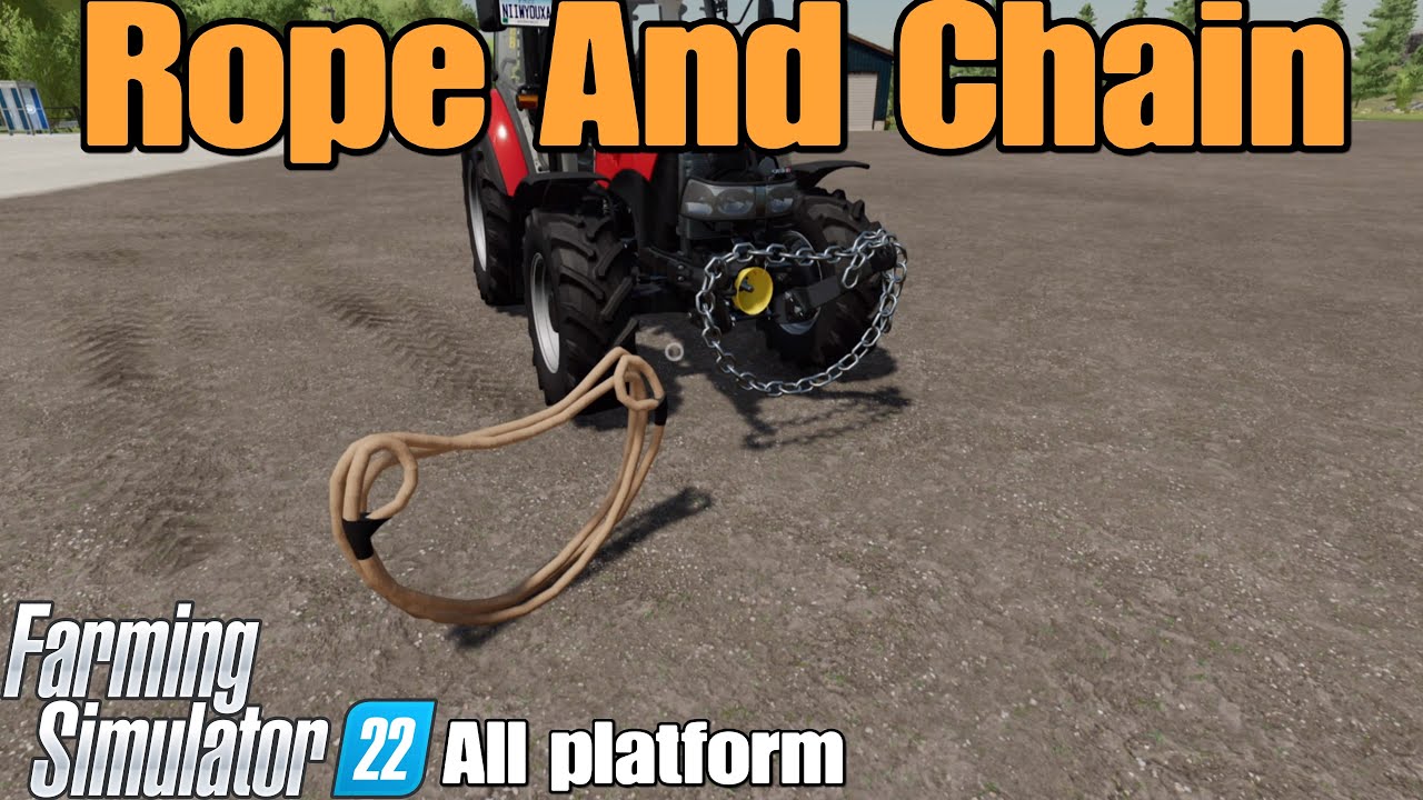 Rope And Chain / FS22 mod for all platforms - YouTube