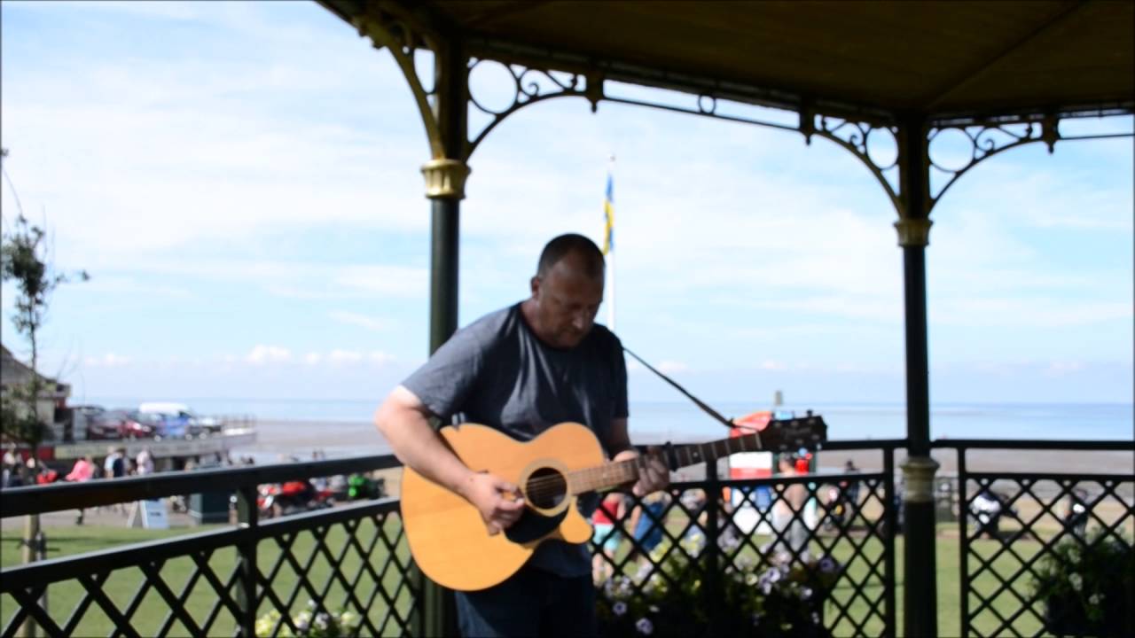 Here Comes The Sun Beatles cover Tony Scott Hunstanton Bandstand - YouTube