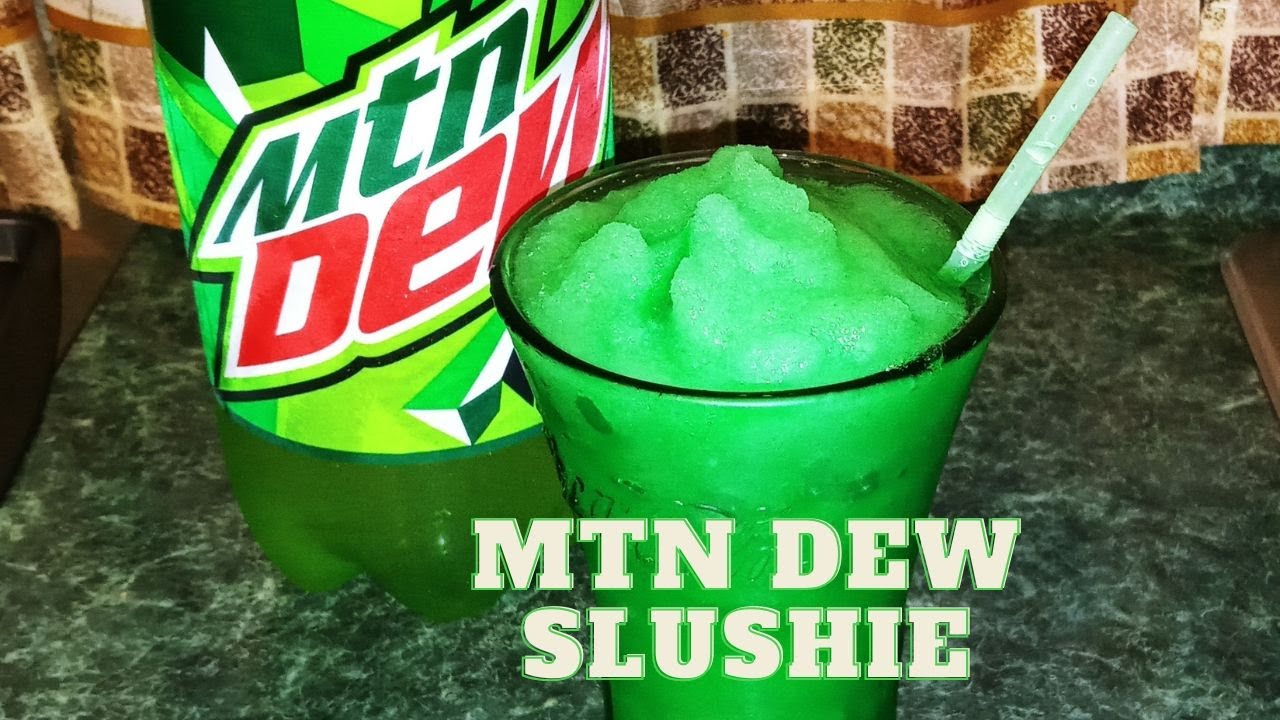 HOW TO MAKE A MTN DEW SLUSHIE - YouTube