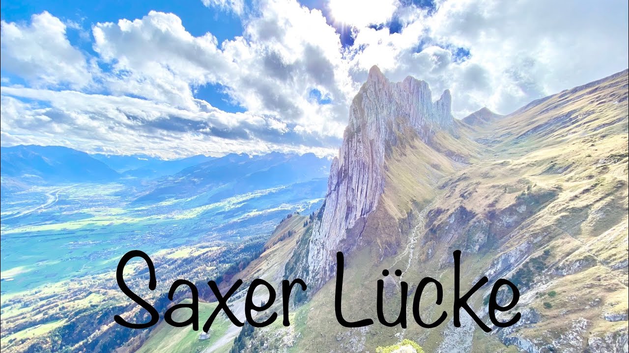 [4K] Switzerland: Saxer Lücke via Fälensee via Berggasthaus Staubern ...
