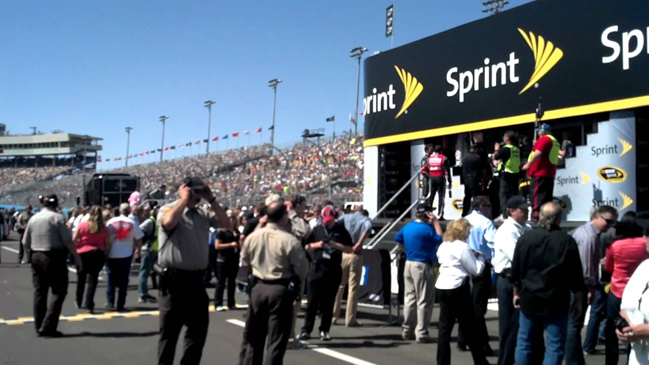 Nascar Spring Race 2012 Driver Introductions - YouTube