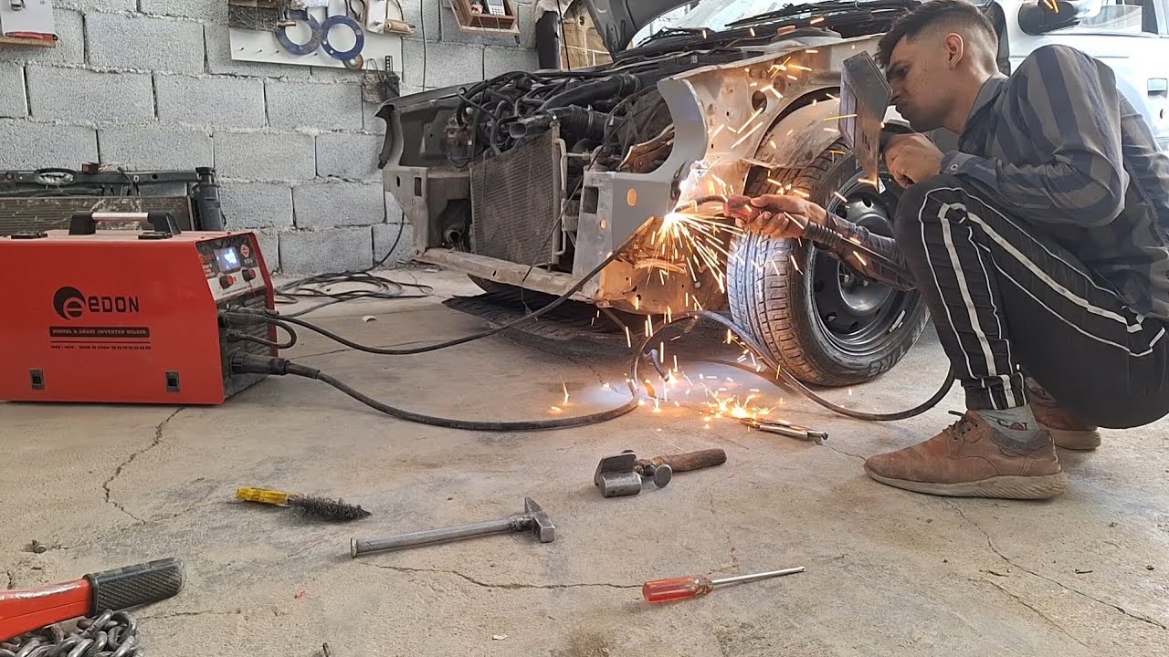 smoothing,andPDR,engine door,Peugeot wiring repair,painting,waxing and ...