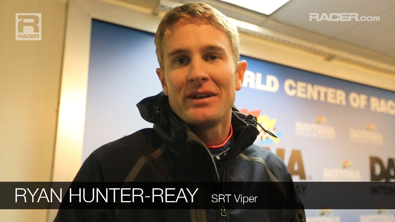 RACER: Ryan Hunter Reay and Rob Bell Join SRT Viper - YouTube