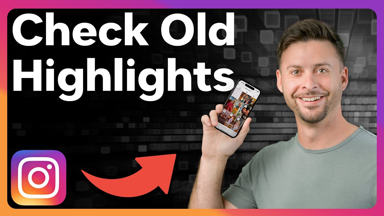 How To Check Old Highlights On Instagram - YouTube