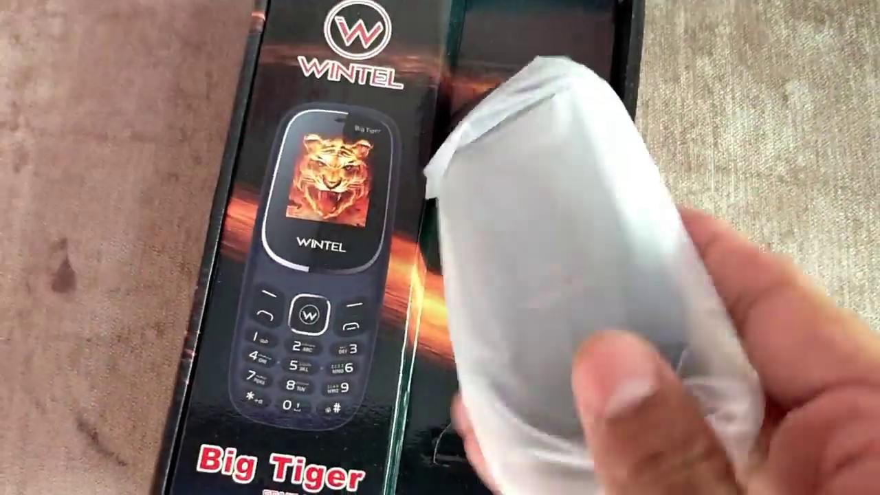 Wintel Big Tiger Mobile Unboxing Color Coffee Battery 1200 Mah R.S 1250 ...