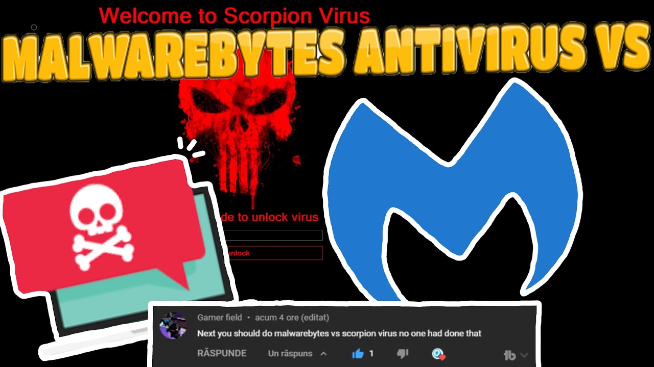 Malwarebytes Antivirus VS Scorpion Virus! - YouTube