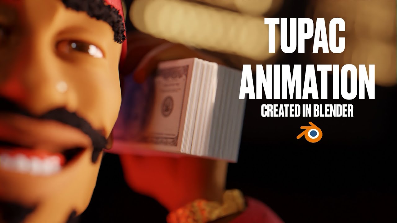 Tupac Music Video Animation in Blender - YouTube