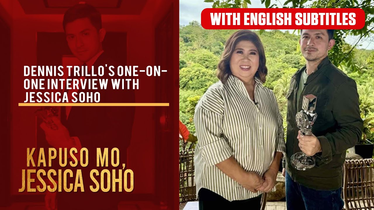 Dennis Trillo's one-on-one interview with Jessica Soho (with English ...