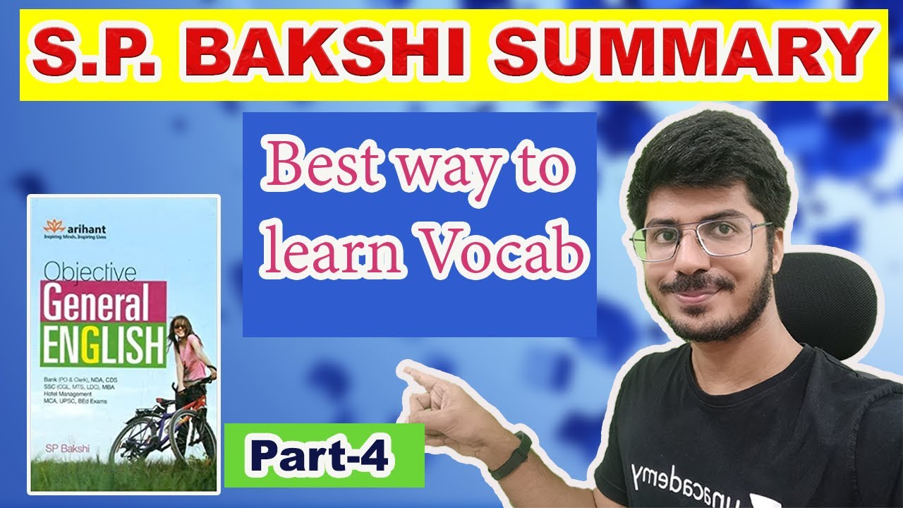 Phrasal Verbs-4 | S.P. Bakshi Summary | Aman Trivedi | SSC CGL CHSL CPO ...