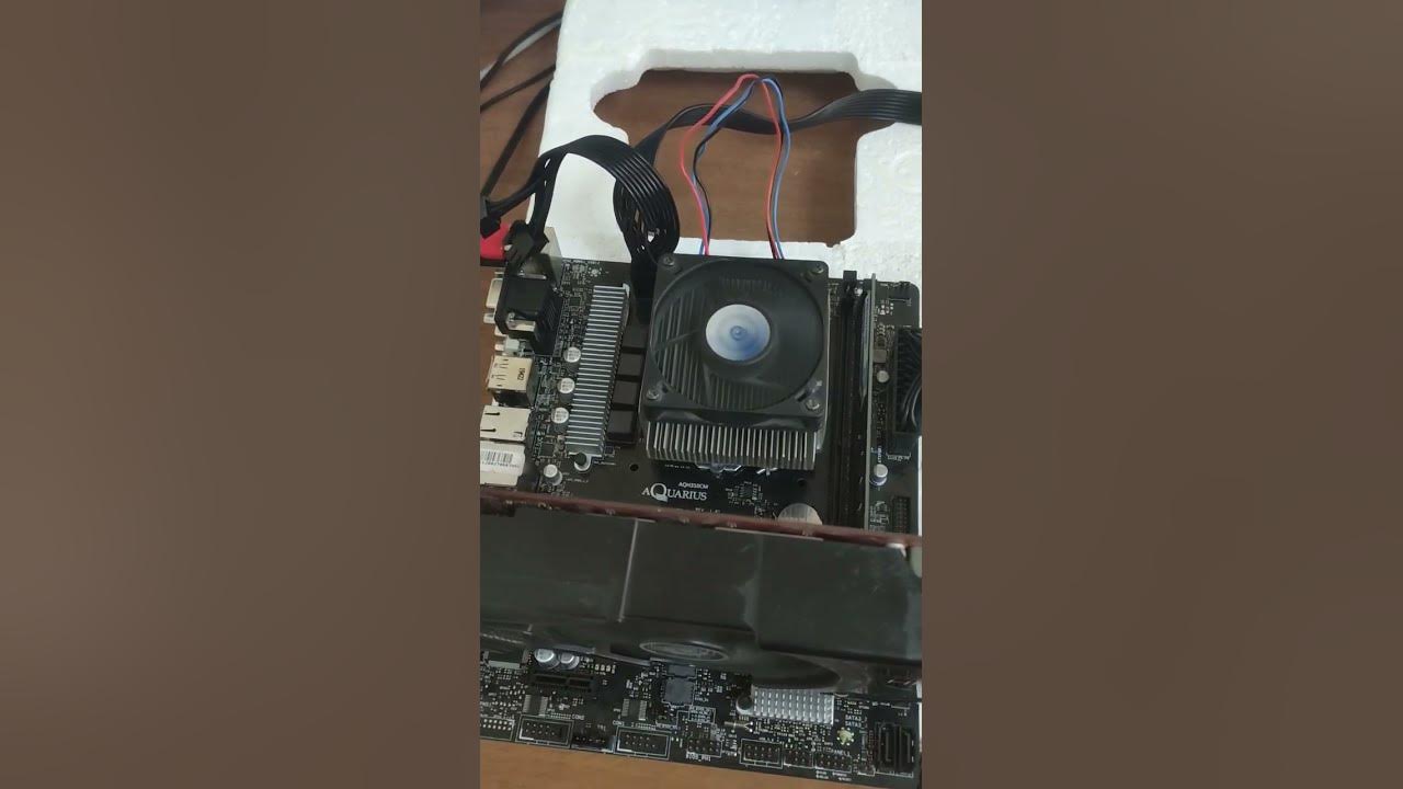 AQUARIUS AQH310CM REV 1.01 - Dump Bios - YouTube
