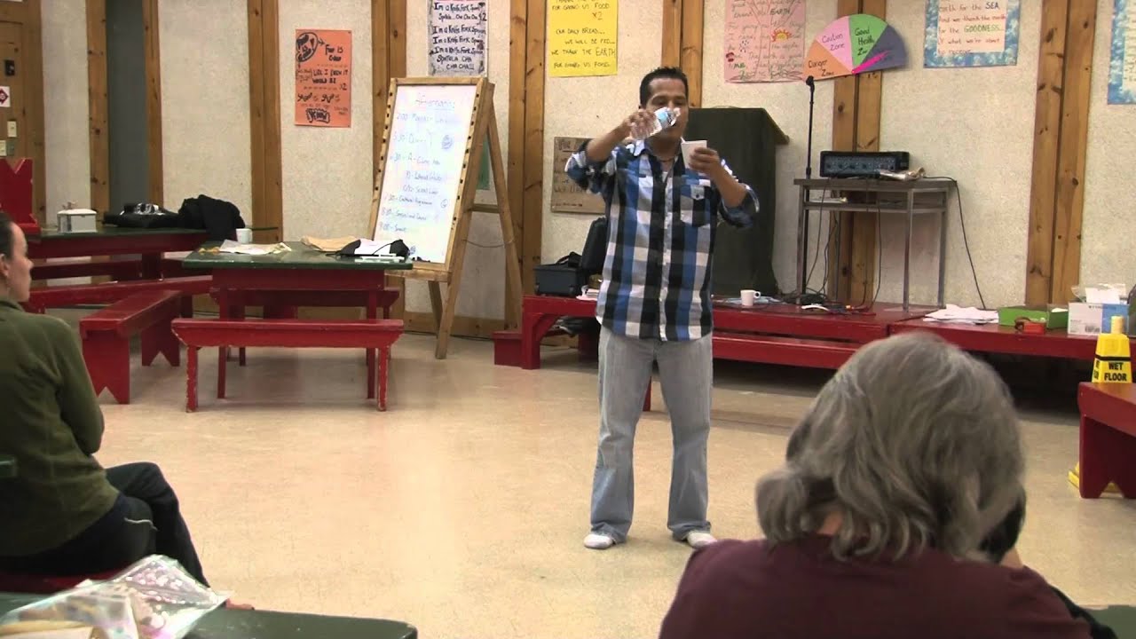 Earl Lambert - A glimpse into the Medicine Wheel Workshops - YouTube