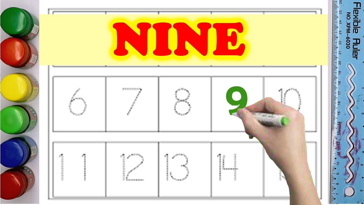 Learn Numbers with Names from 1 to 15 for kids | Counting Numbers for ...