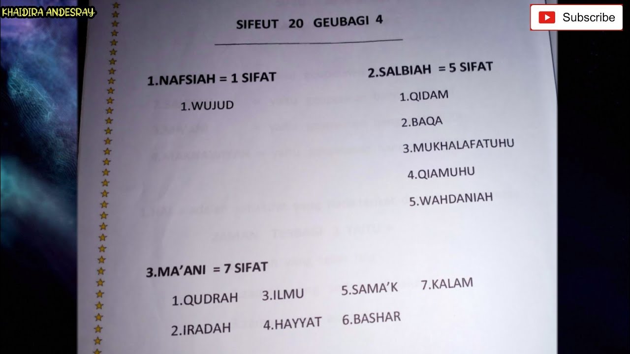 Pembahasan Sifat 20 Dibagi 4 dibagi 3 dibagi 2 Dan Sifat 20 Masuk Pada pembahasan-sifat-20-dibagi-4-dibagi-3-dibagi-2-dan-sifat-20-masuk-pada