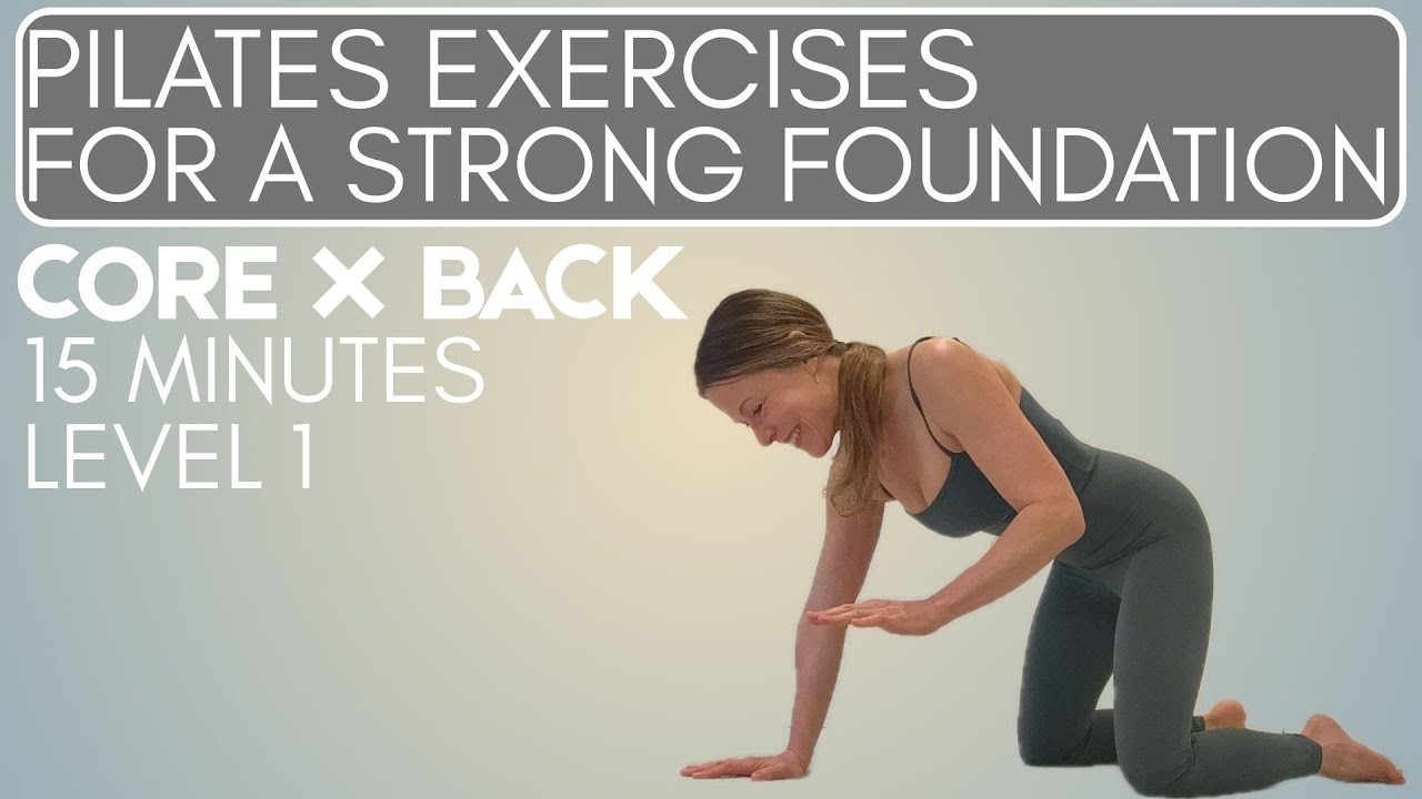Pilates for Core and Back Strength Level 1 | Core x Back Exercises for ...