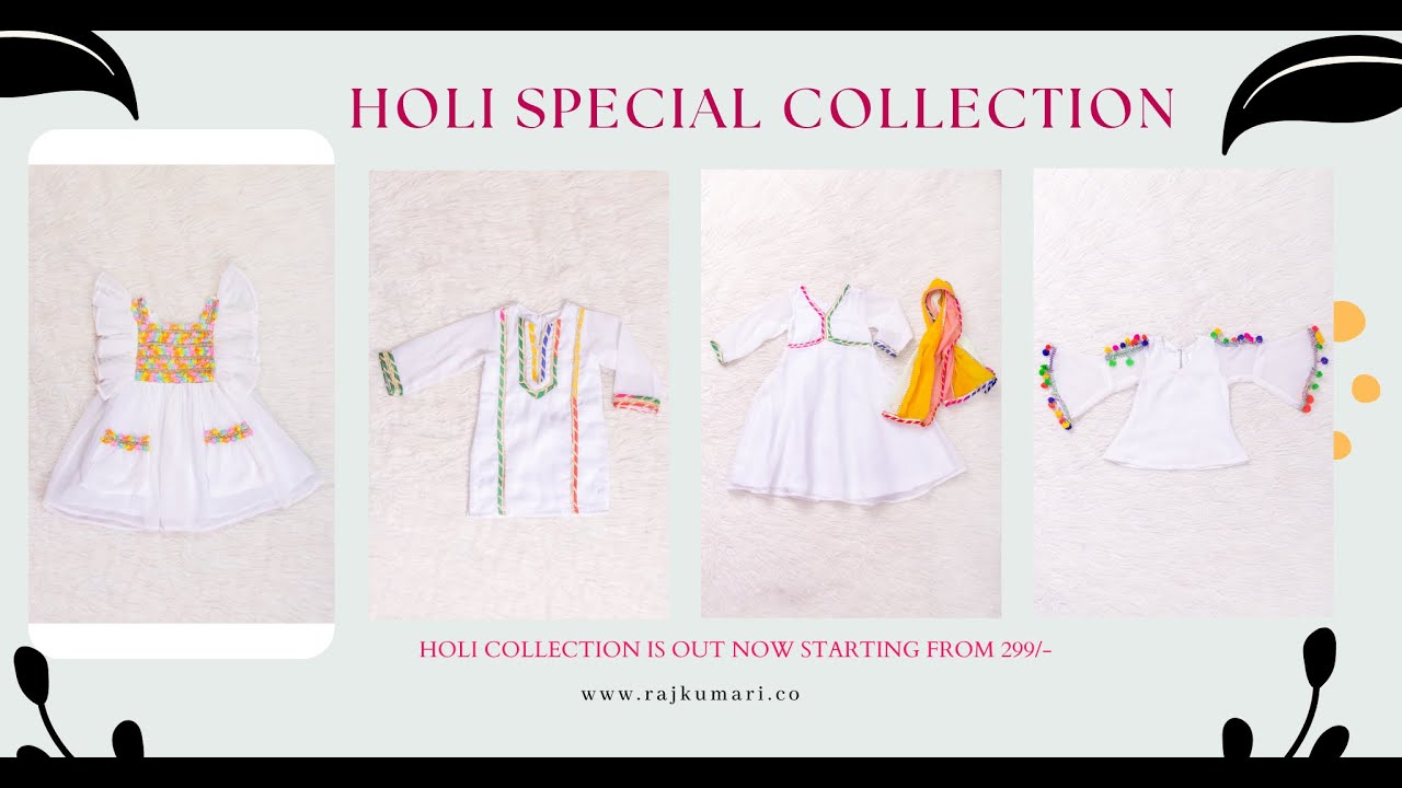 Holi Special Collection is out Now | Holi Dresses Starting from 299/- # ...