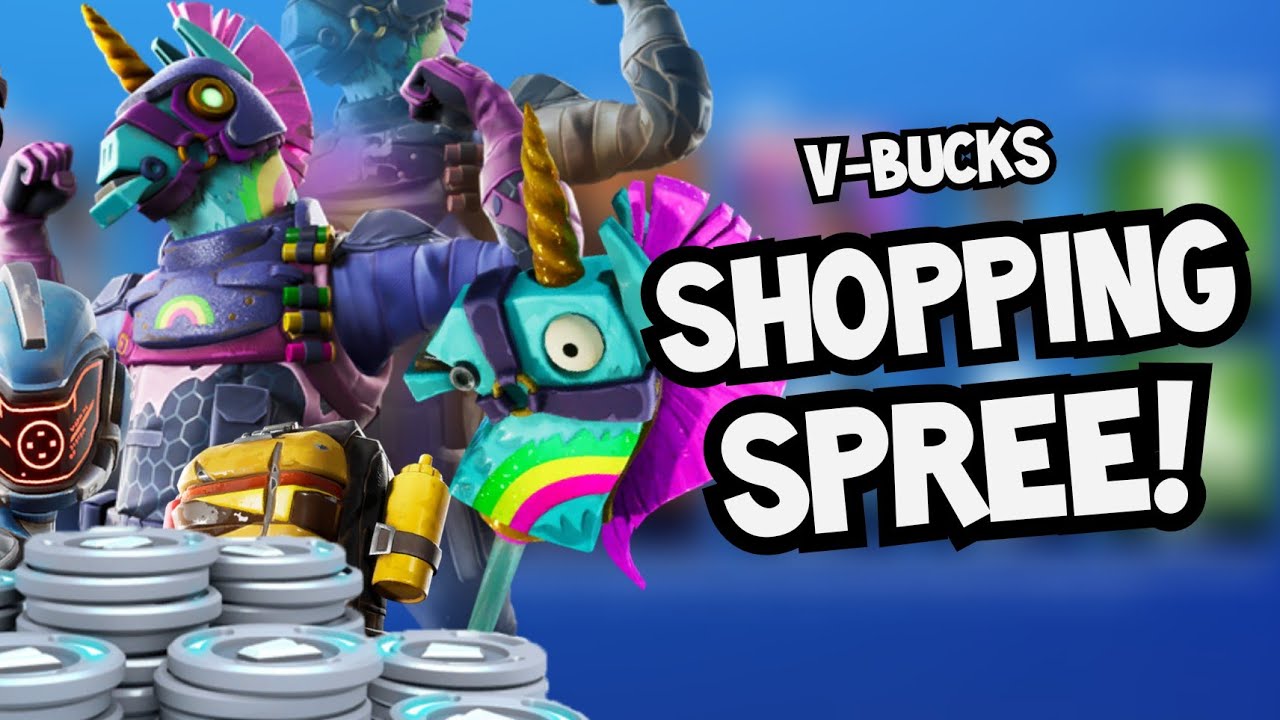 Fortnite OG V-bucks Shopping Spree! (Chapter 1) - YouTube
