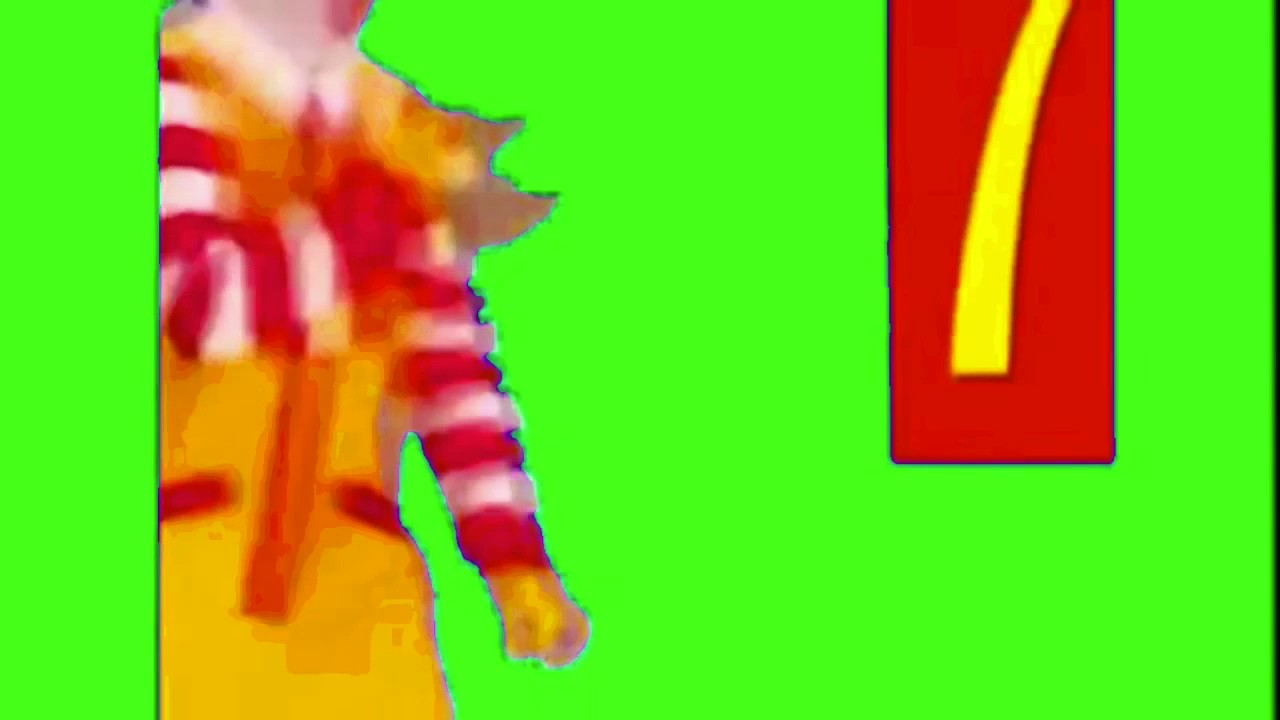 Ronald McDonald Green Screen Sources Pack 2 - YouTube