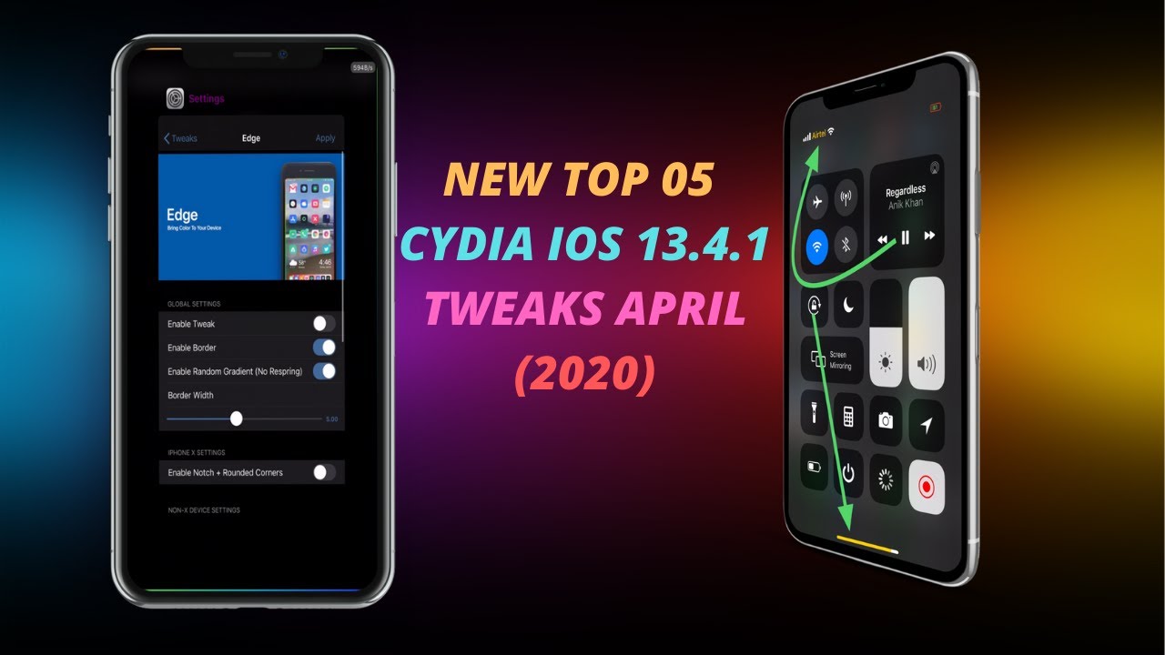 New top 05 cydia ios 13.4.1 tweaks april (2020) - YouTube