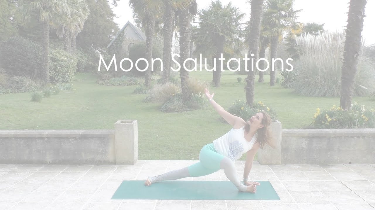 Yoga Moon Salutations - YouTube