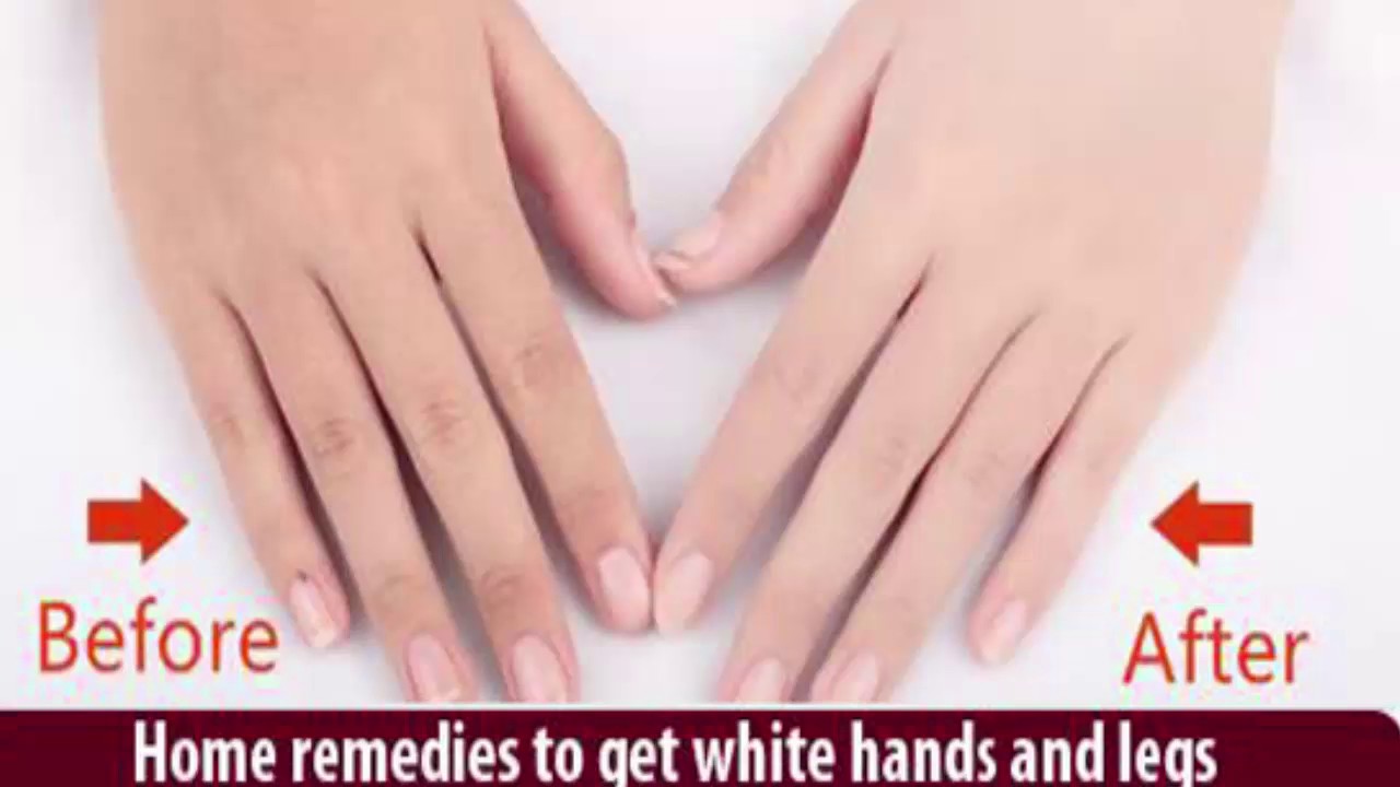 Great Homemade Recipe for WHITEN HANDS and FEET - YouTube