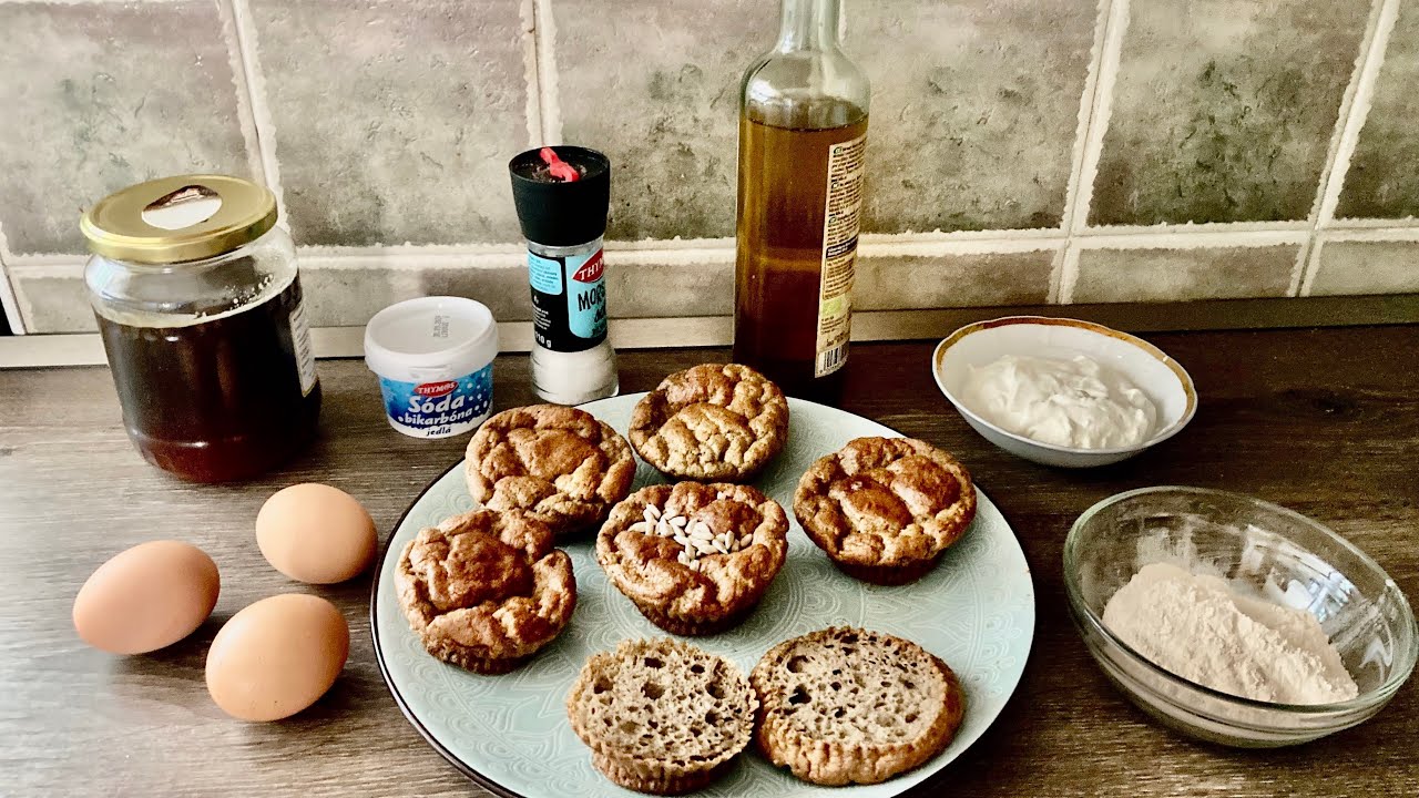🥚🍯🧂🍌 jogurtove zemle | bezlepkové pečivo | scd pečivo | jogurtové ...