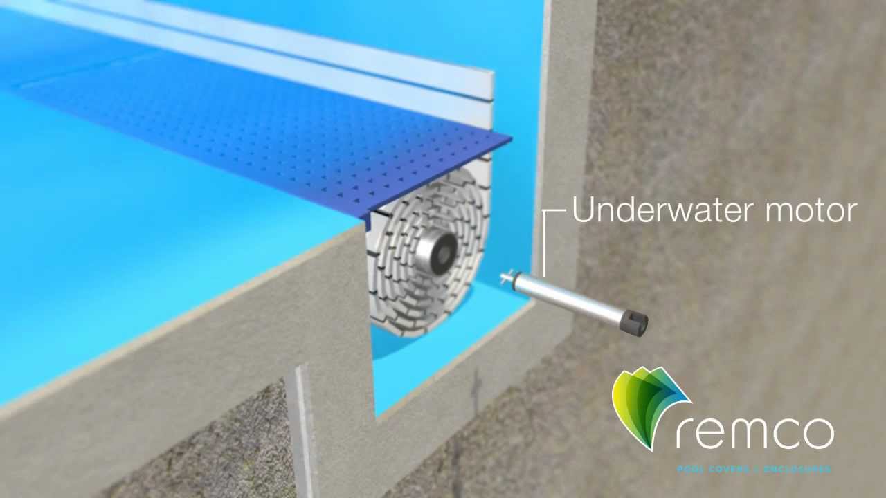 Remco | In-floor automatic pool covers - YouTube