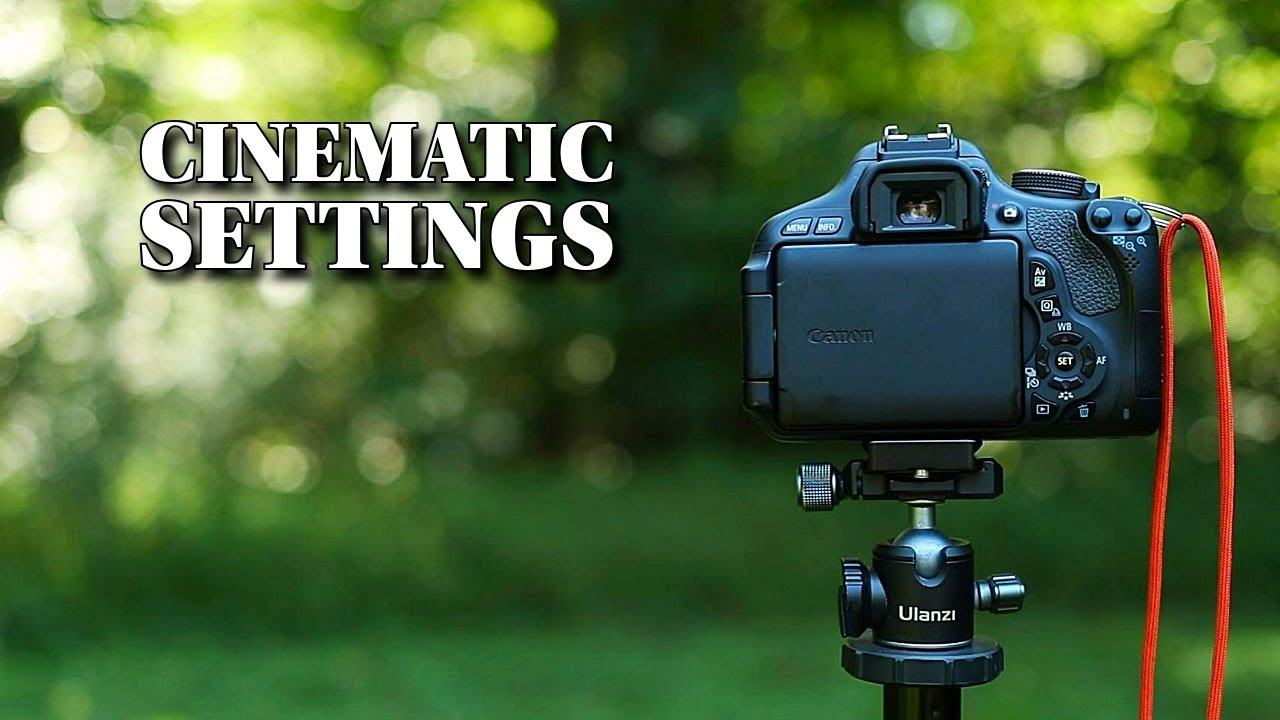 How to Shoot Cinematic Footage with an Old DSLR - YouTube