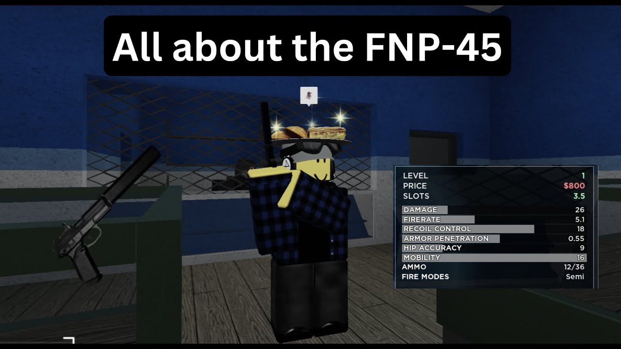All about the FNP-45 (Criminality) - YouTube