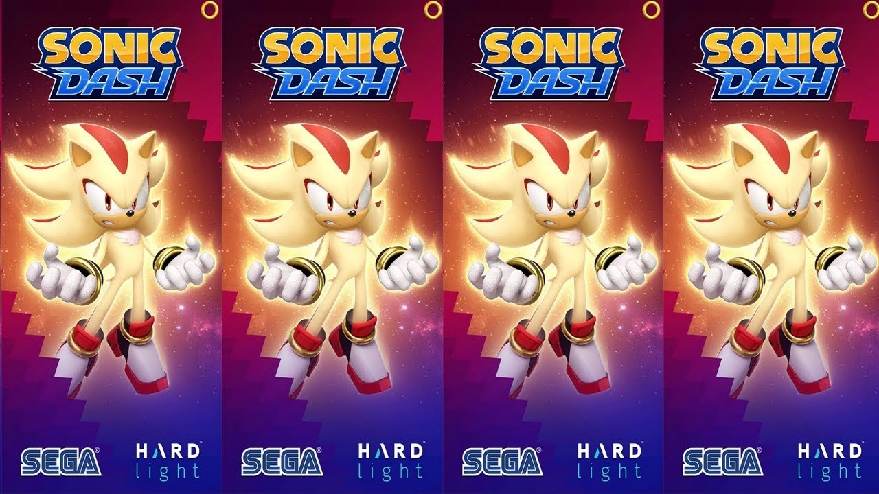 Sonic Dash - Super Shadow New Character Unlocked and Fully Upgraded ...