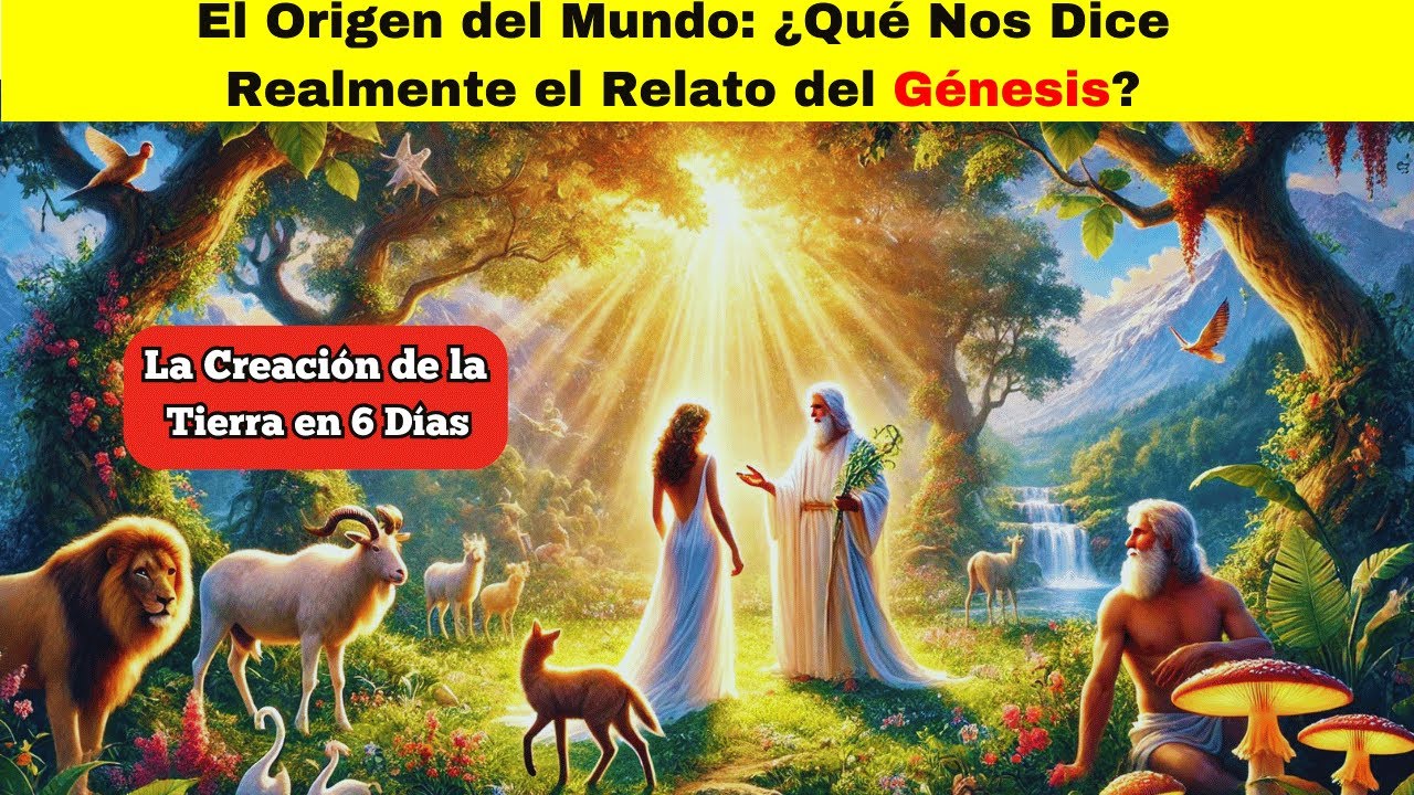 GÉNESIS y la Creación del MUNDO: Un Relato BíBLICO sobre el ORIGEN del ...
