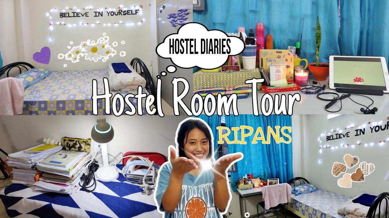Hostel room tour | room makeover | Ripans#hostelroomtour#roomtour # ...