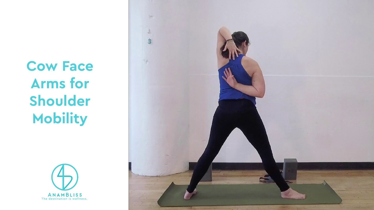 Cow Face Arms for Shoulder Mobility - YouTube