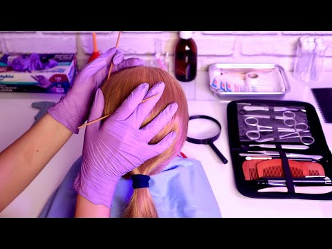 ASMR | Yatıştırıcı Saç Derisi Muayenesi 💆🏻‍♀️ | Türkçe ASMR