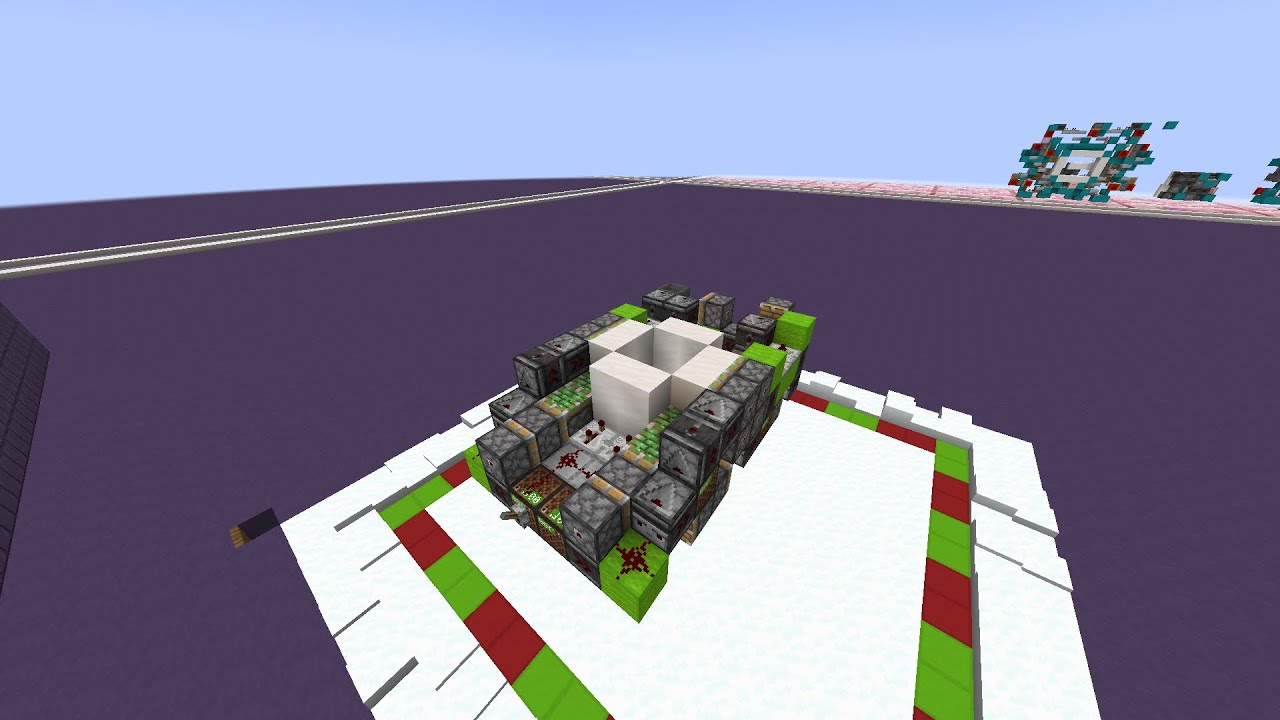 Day 4 Of Redstone Advent Calendar 2x2 Flush Seamless Trapdoor Youtube