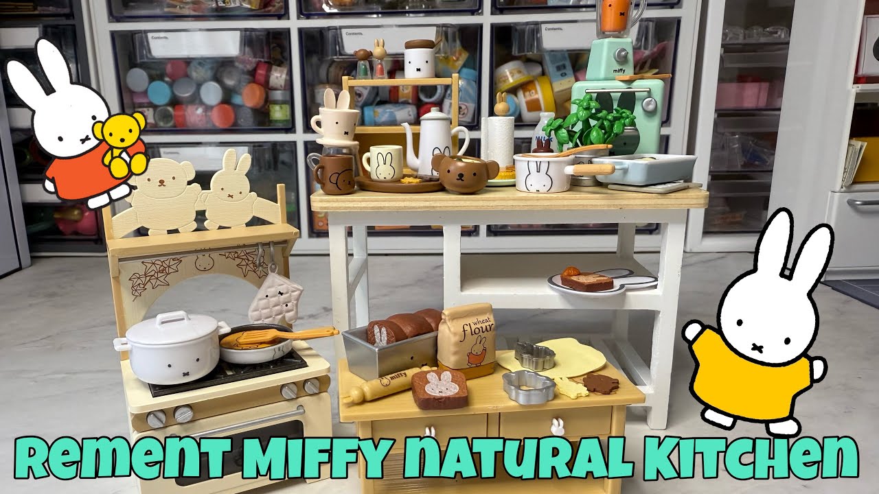 RE-MENT MIFFY NATURAL KITCHEN UNBOXING ⏲️ - YouTube